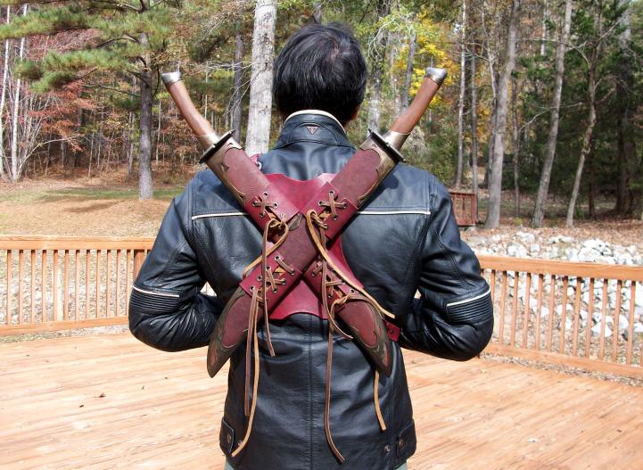 Fully functional fantasy sword with hardened and tempered steel blade