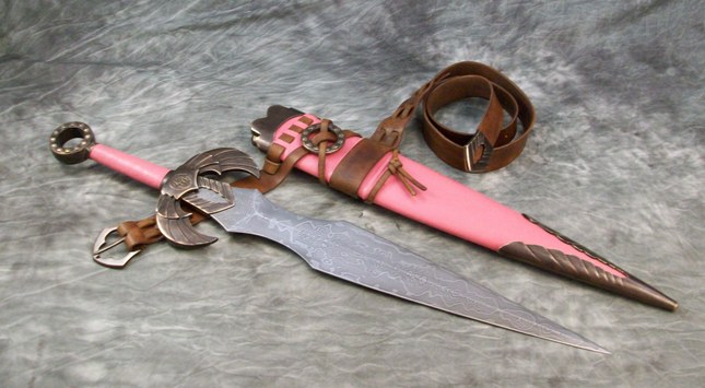 Fully funcional custom swords with high carbon steel blades