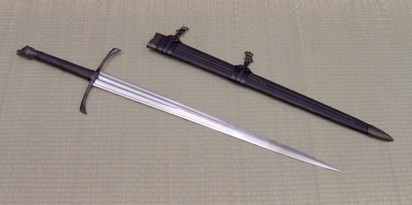 Fully funcional custom swords with high carbon steel blades